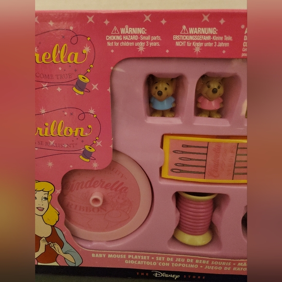 Disney | Toys | Vintage Disney Cinderella Toy Set | Poshmark